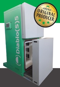 Pyrolysis ovens for paintstripping and plastic removal: Diablo/Santana